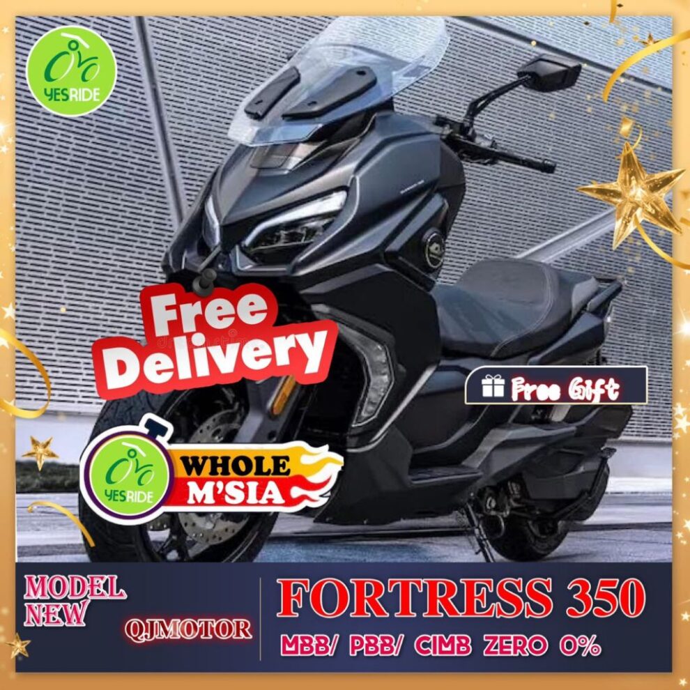 QJMOTOR FORTRESS 350 New Model 2024 - YesRide